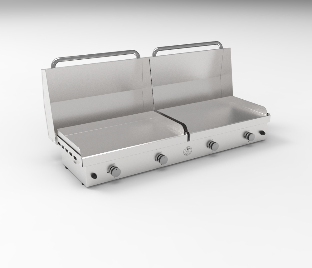 Le Griddle The Grand Texan 4 Burner Gas Built-In Griddle GFE160 ...