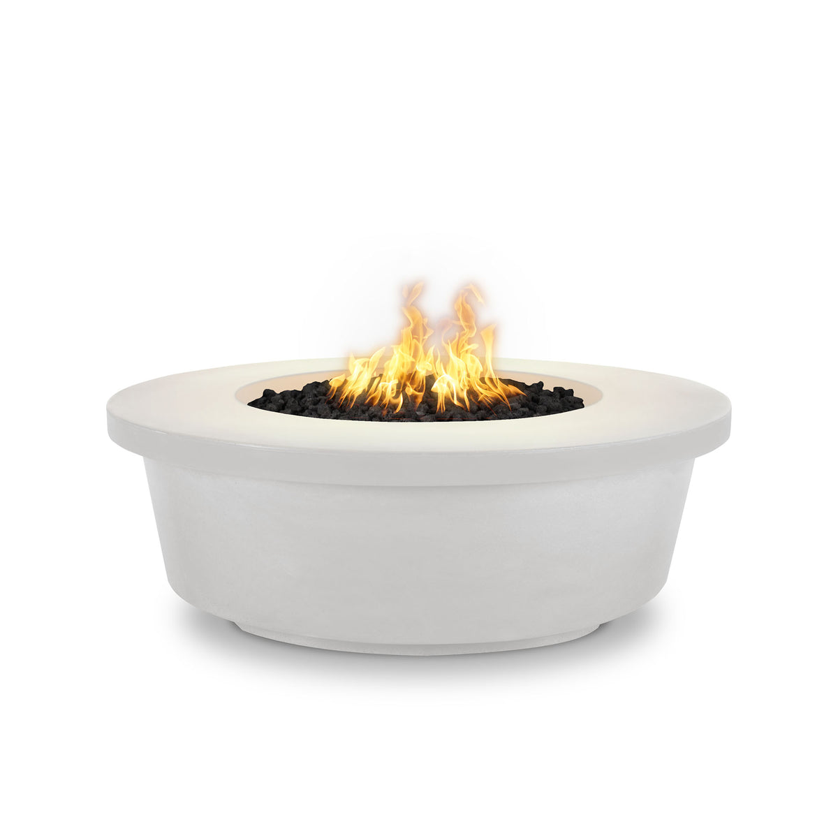 The Outdoor Plus 48" Tempe GFRC Concrete Round Fire Pit OPT-TEM48 ...