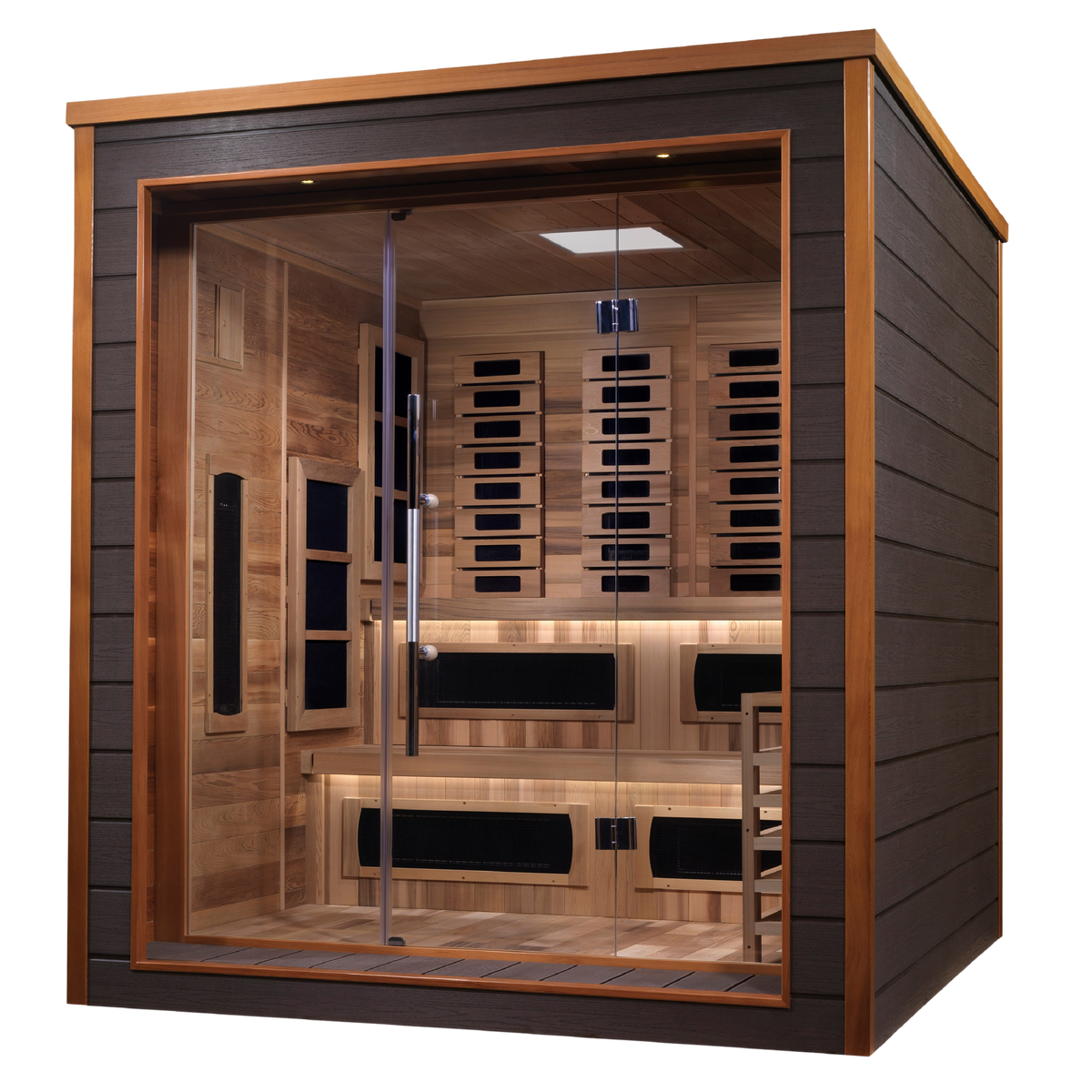 Golden Designs Karlstad 6-Person Hybrid Full Spectrum IR or Traditiona ...